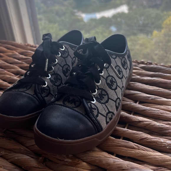 Michael Kors | Shoes | Michael Kors Logo Sneakers | Poshmark
